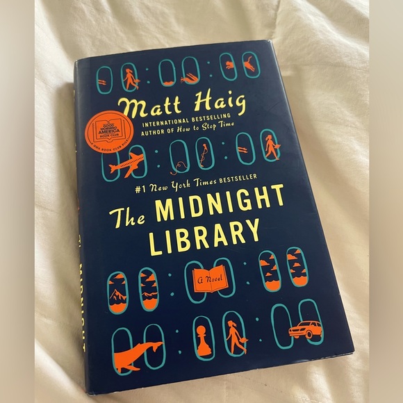 Other | The Midnight Library Matt Haig Hardcover Heartfelt Hopeful ...